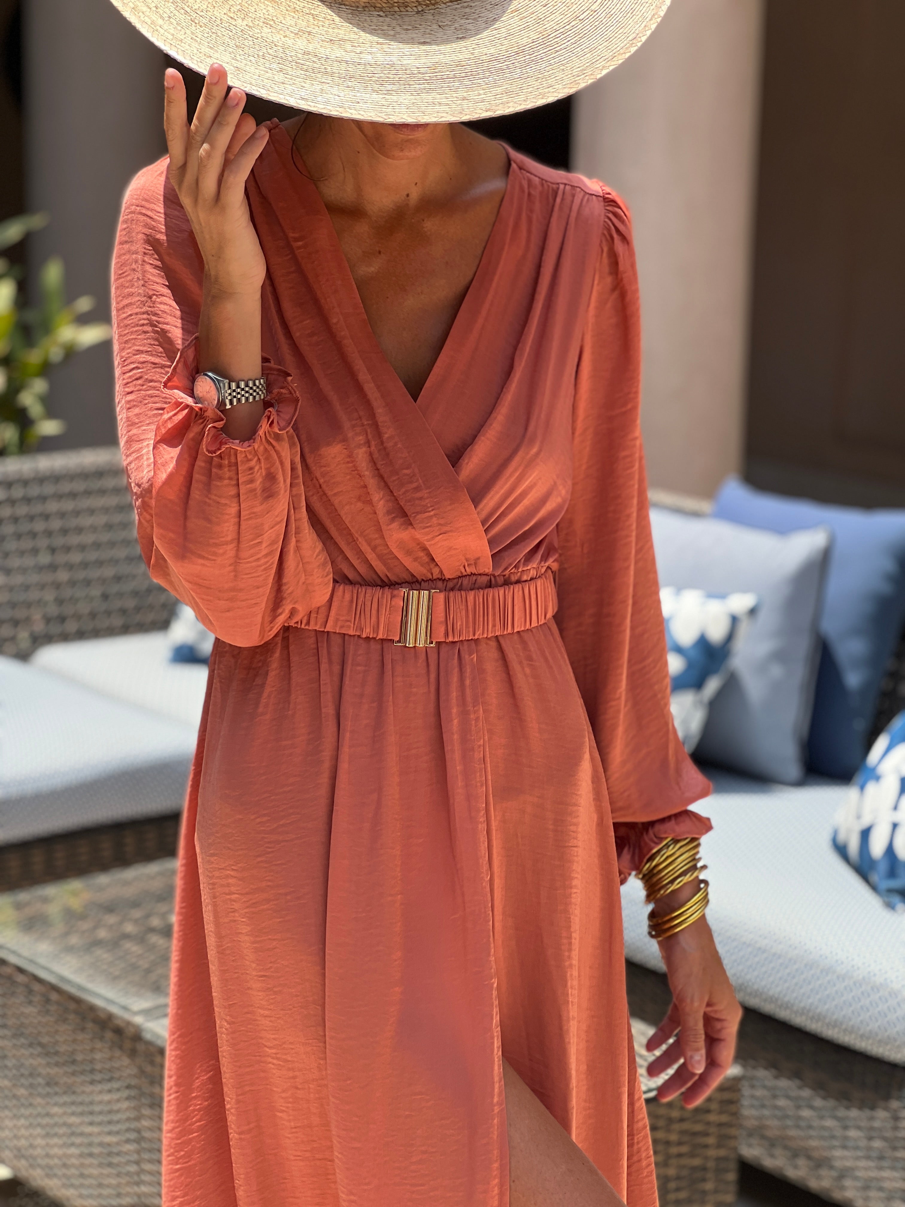Robe Longue Benedictine Chic et Sexy Parisienne I Siamoise – SIAMOISE.FR